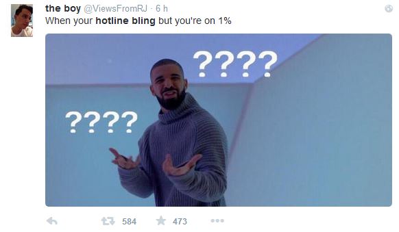 The Internet is Bursting with Hilarious “Hotline Bling” Memes and It’s ...